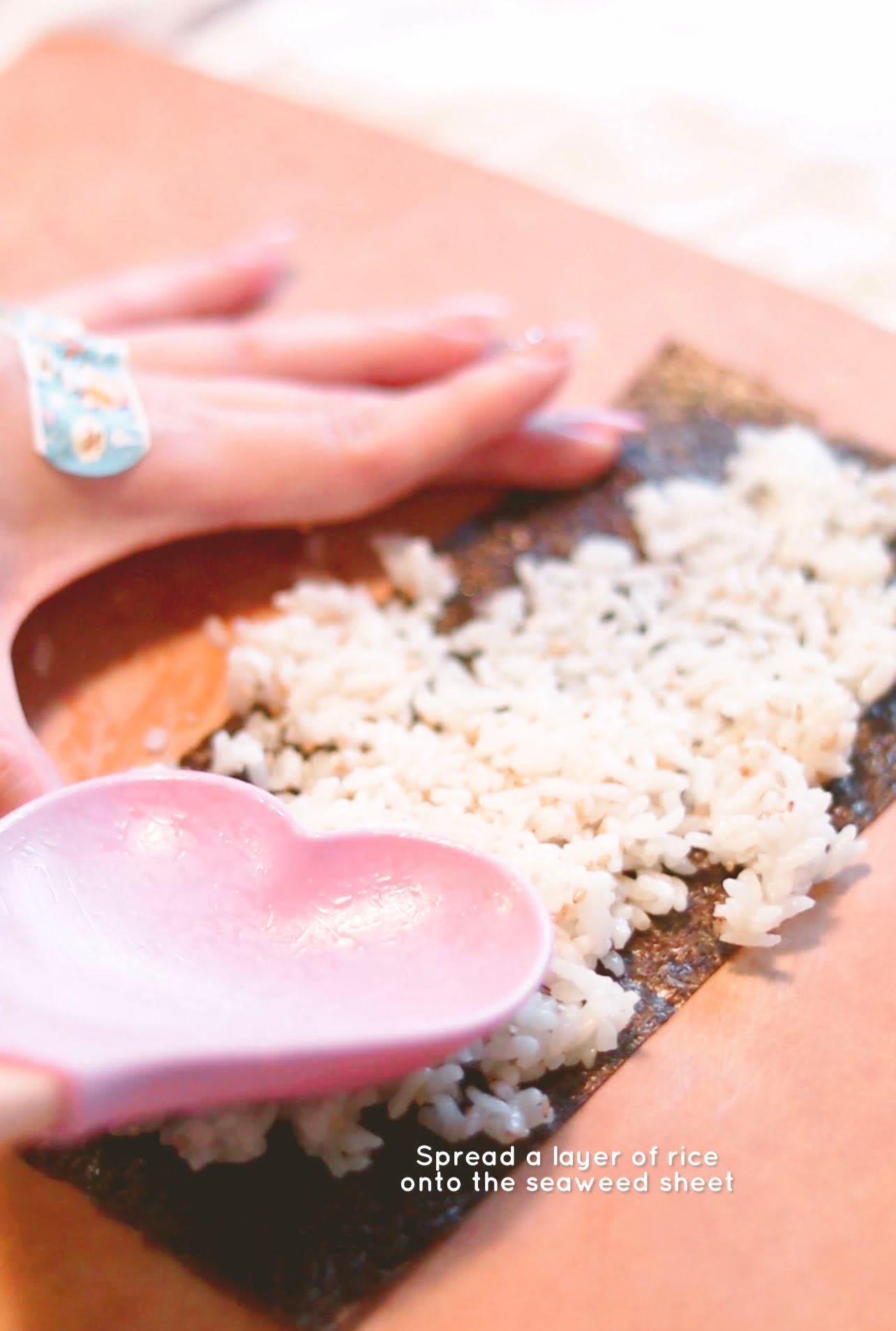 Heart Gimbap (Spam Musubi) Recipe - Samsung Food