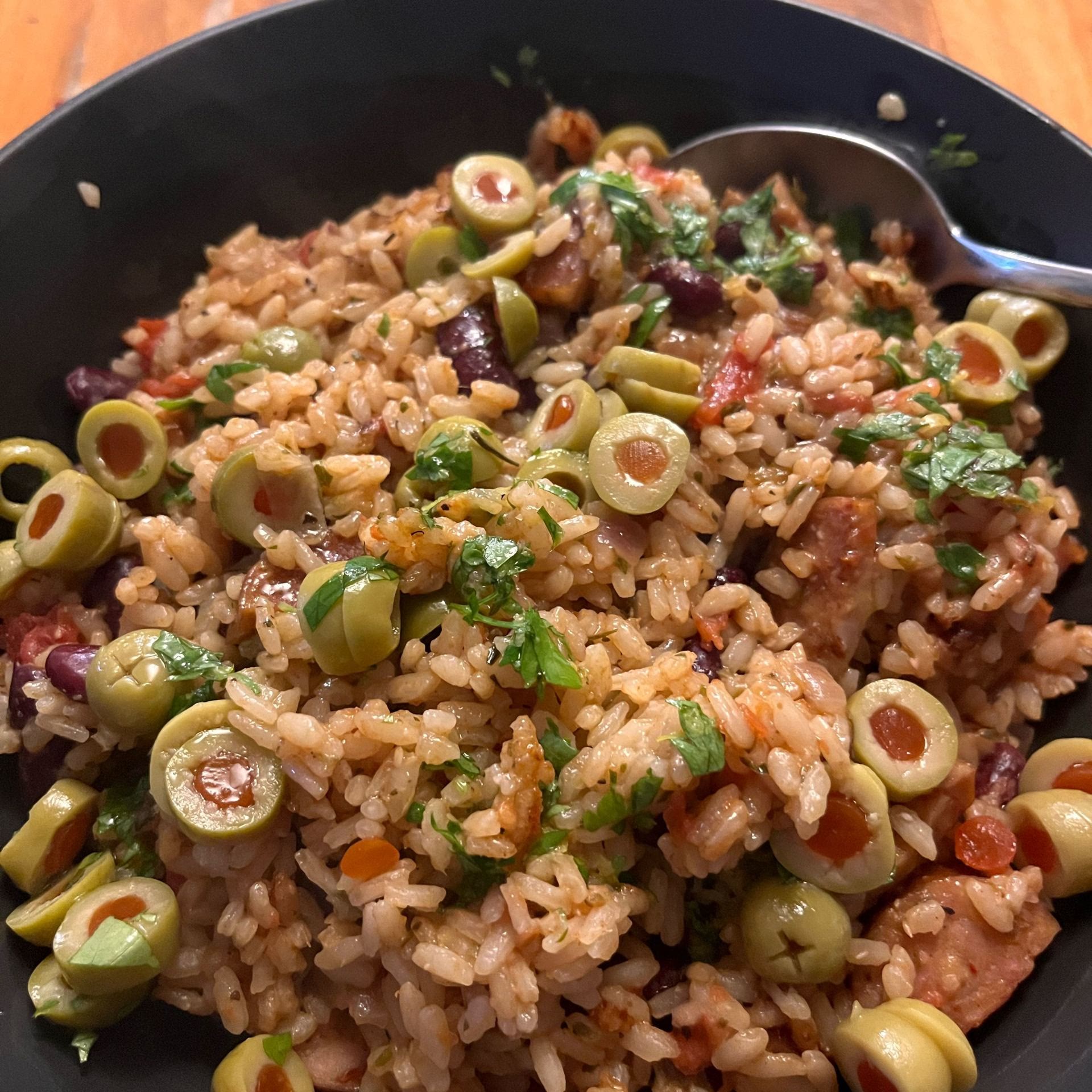 Spanish Rice and Beans Recipe - Samsung Food