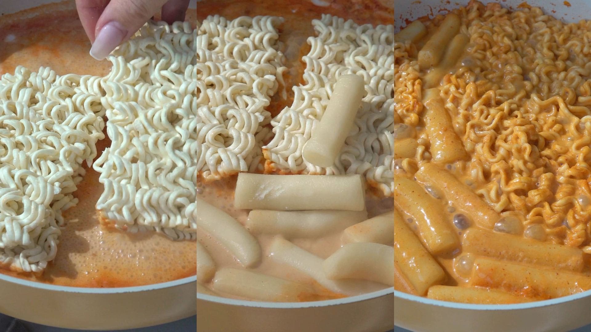 Cheesy buldak rabokki Recipe — Samsung Food