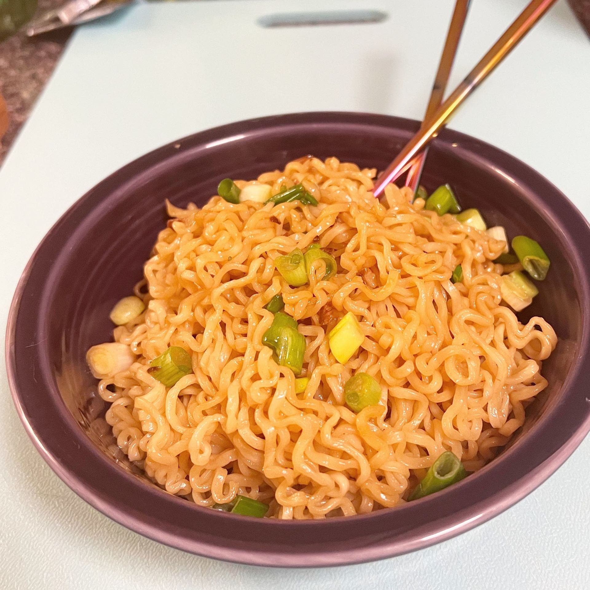 Sesame Garlic Ramen Noodles Recipe - Samsung Food