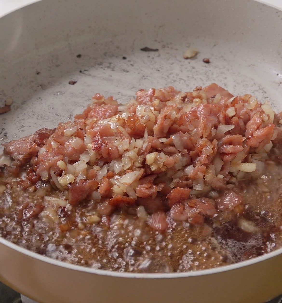 Ketchup&Spam pasta Recipe — Samsung Food