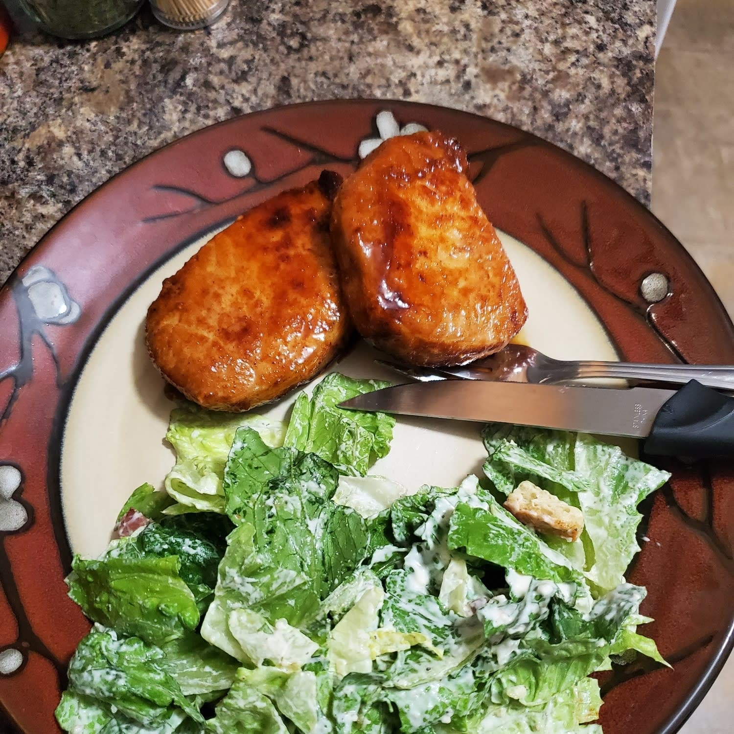 Sweet and Spicy Glazed Pork Chops Recipe - Samsung Food