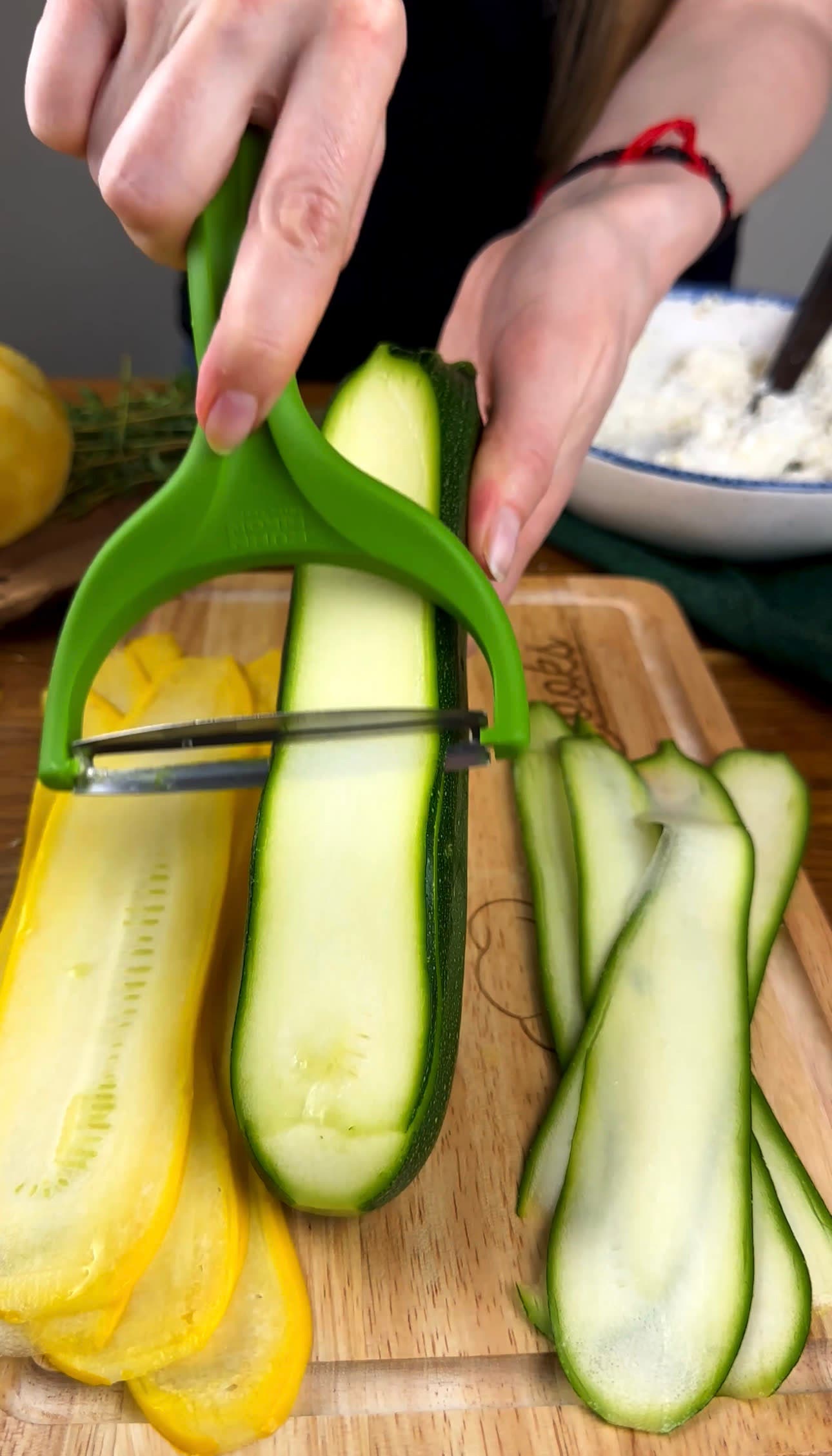 Courgette and Ricotta Tart Recipe | Samsung Food App