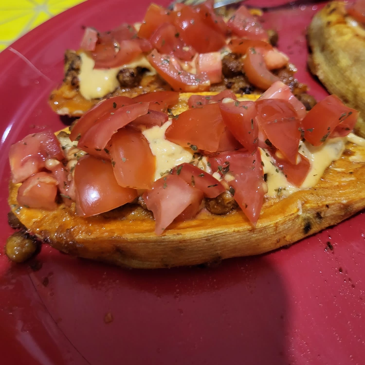 Mediterranean Baked Sweet Potatoes Recipe - Samsung Food