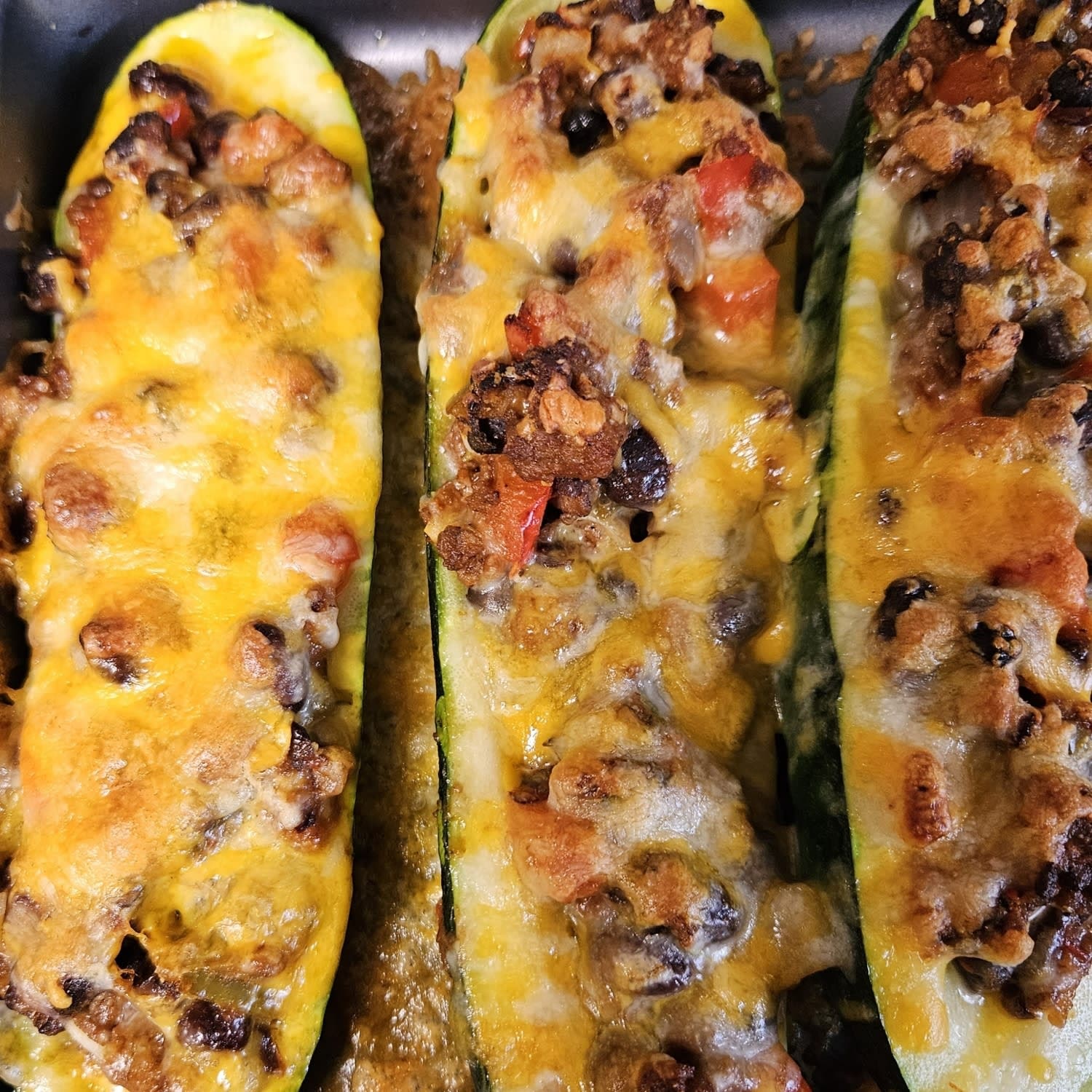 Mexican Zucchini Burrito Boats Recipe - Samsung Food