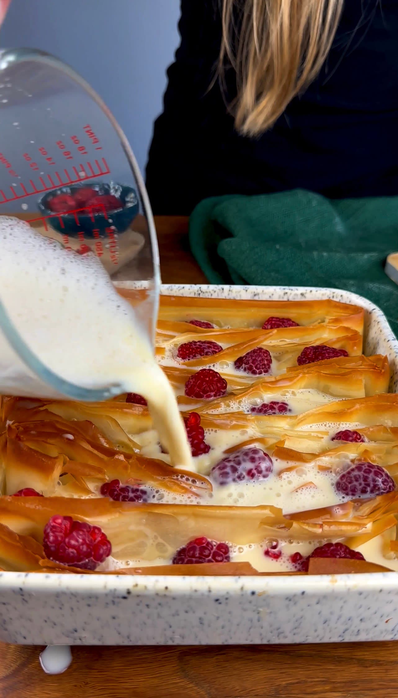 Raspberry Ruffled Milk Pie Recipe — Samsung Food