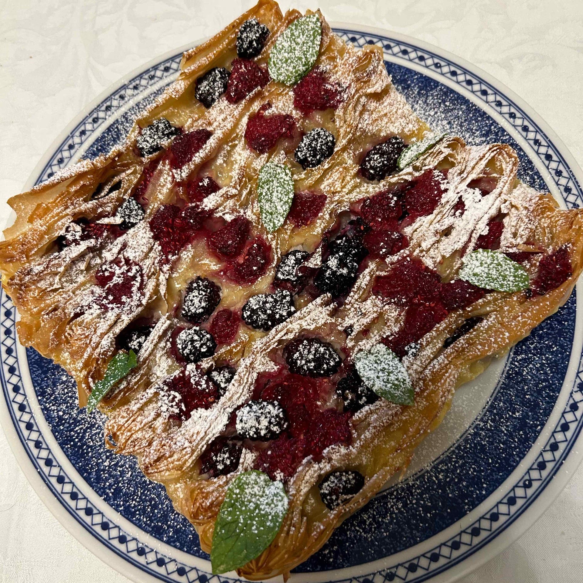 Raspberry Ruffled Milk Pie Recipe - Samsung Food