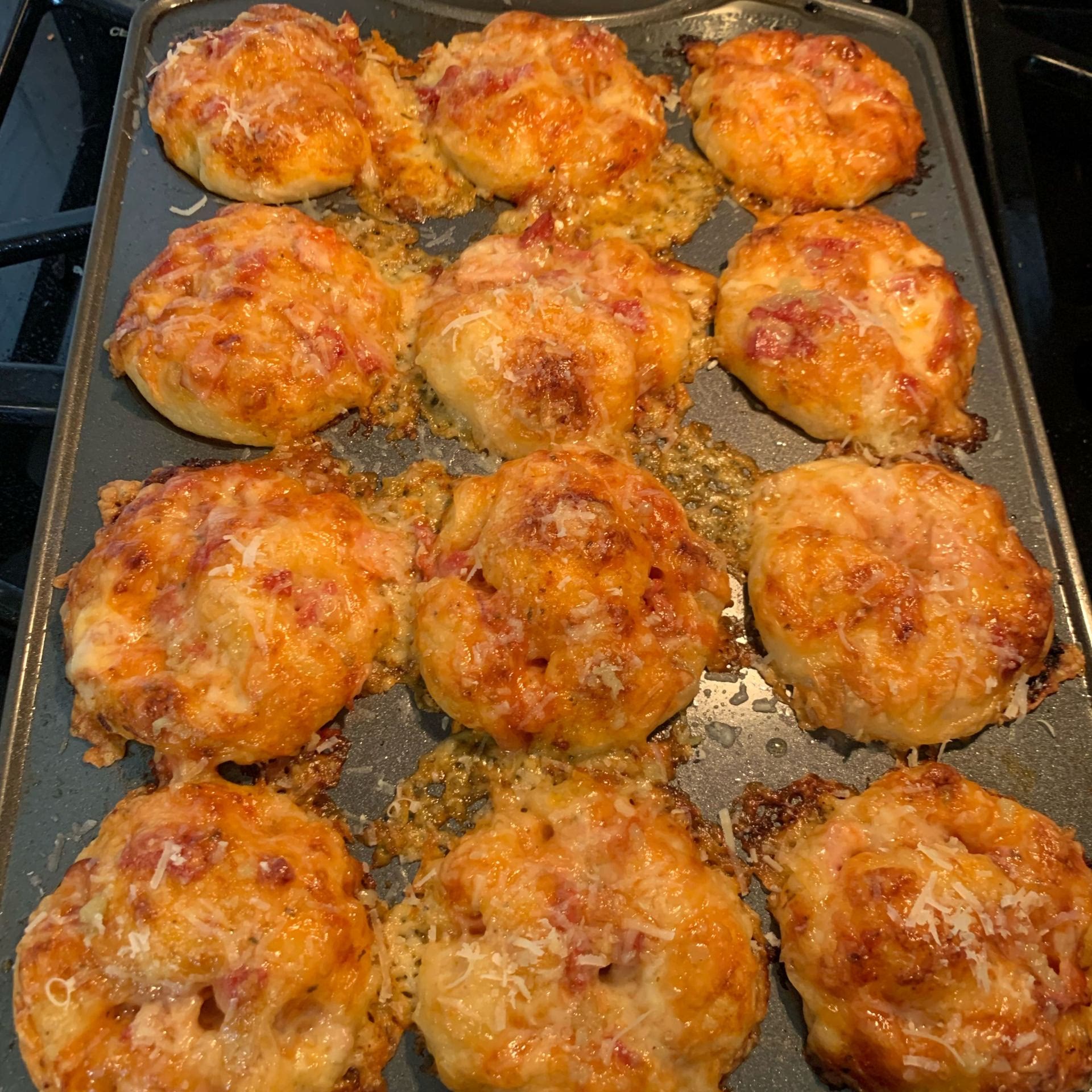 Mini Focaccia Pizzas Recipe - Samsung Food