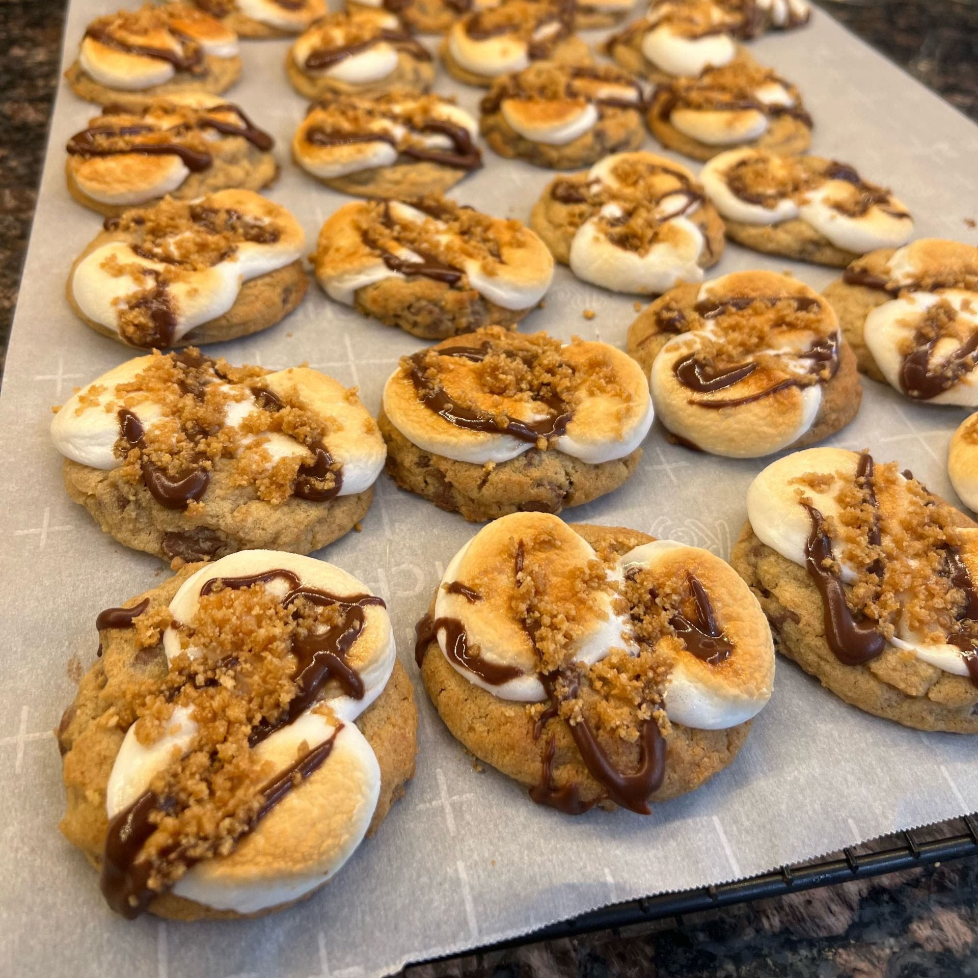 Crumbl S'mores Cookies Recipe - Samsung Food