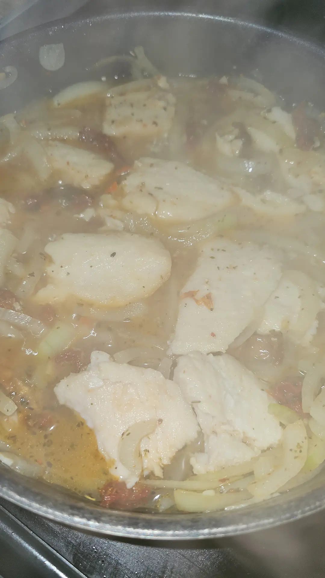 Creamy tuscan Basa fish pasta Recipe - Samsung Food