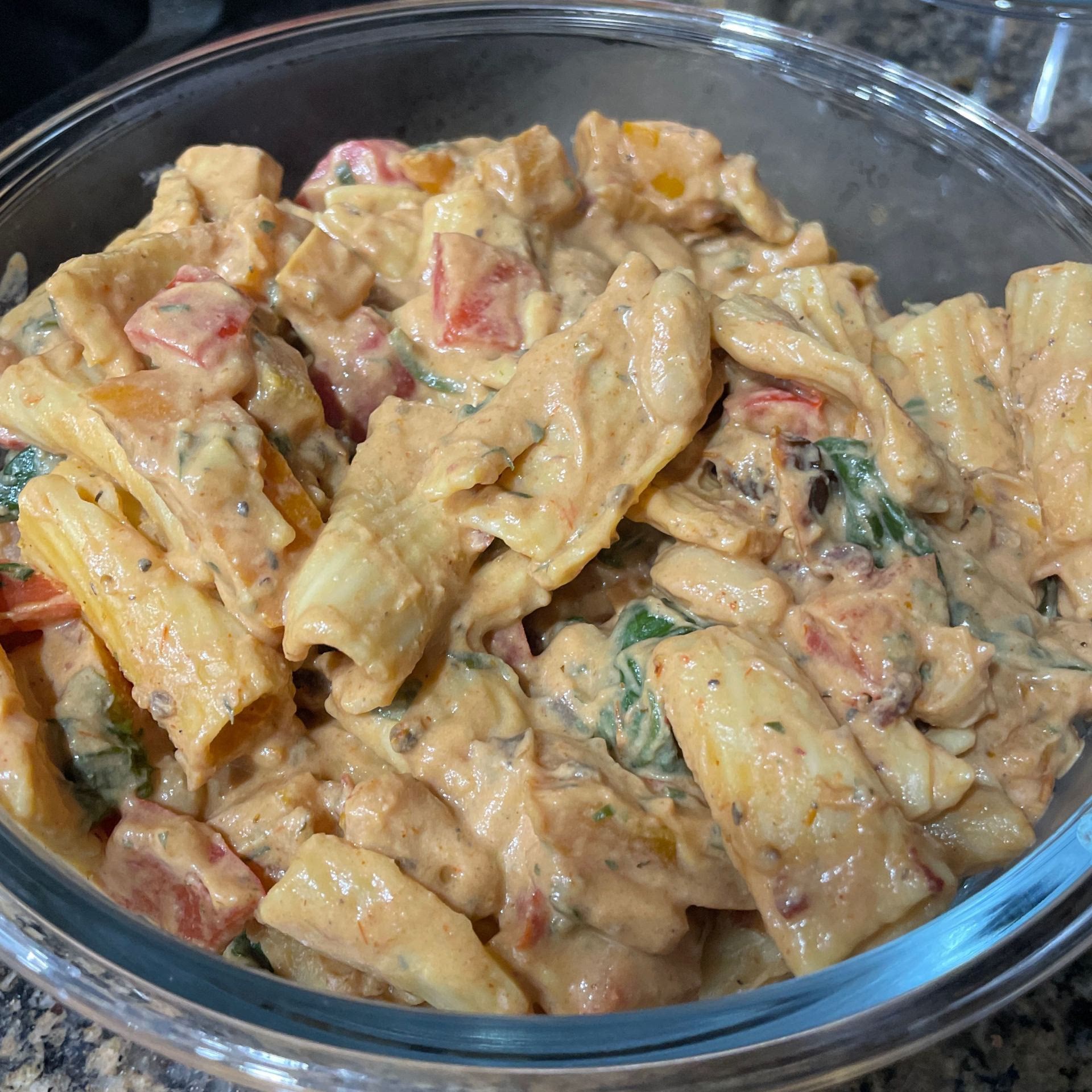 HIGH-PROTEIN VEGAN 'MARRY ME PASTA' (MEAL PREP) Recipe - Samsung Food