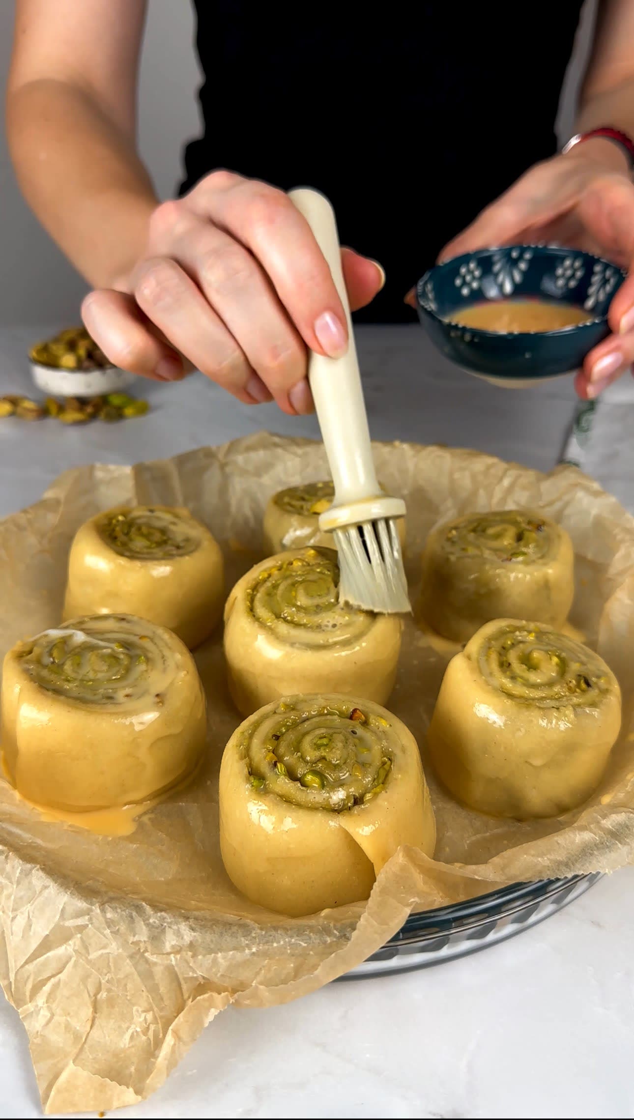 Pistachio Rolls Recipe — Samsung Food