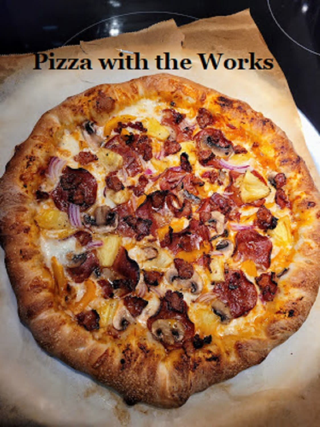 Pizza with the Works Recipe | Samsung Food App